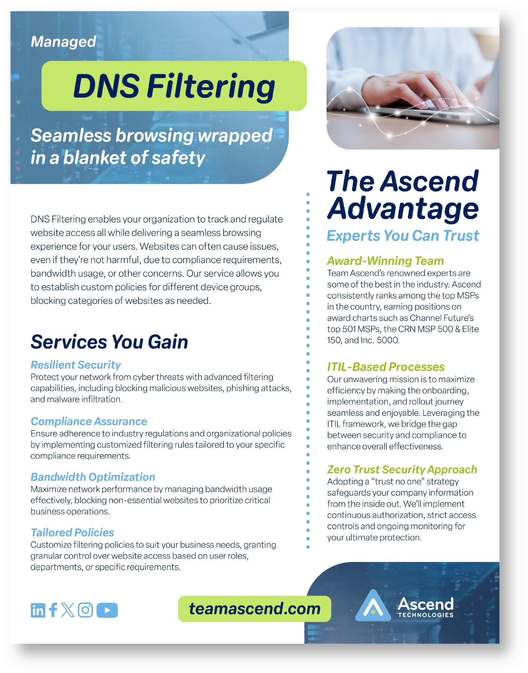 DNS Filtering by Ascend Technologies